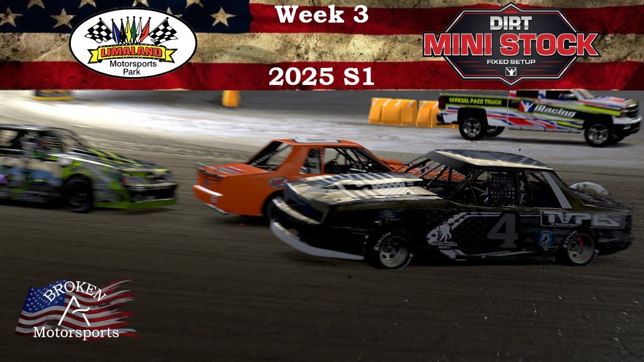 Dirt Mini Stock Rookie Series - Limaland Motorsports Park - iRacing ...