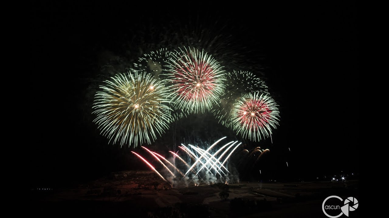Xaghra Fireworks 2017 - YouTube