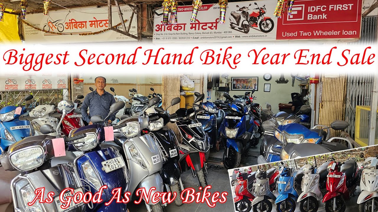 Biggest Used Bike Sale In Mumbai🔥|30 हजार पासून सुरू सर्वात स्वस्त बाइक ...