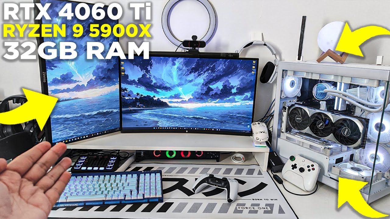 MOSTRANDO MEU SETUP GAMER DE 2024 - SETUP COMPLETO - YouTube