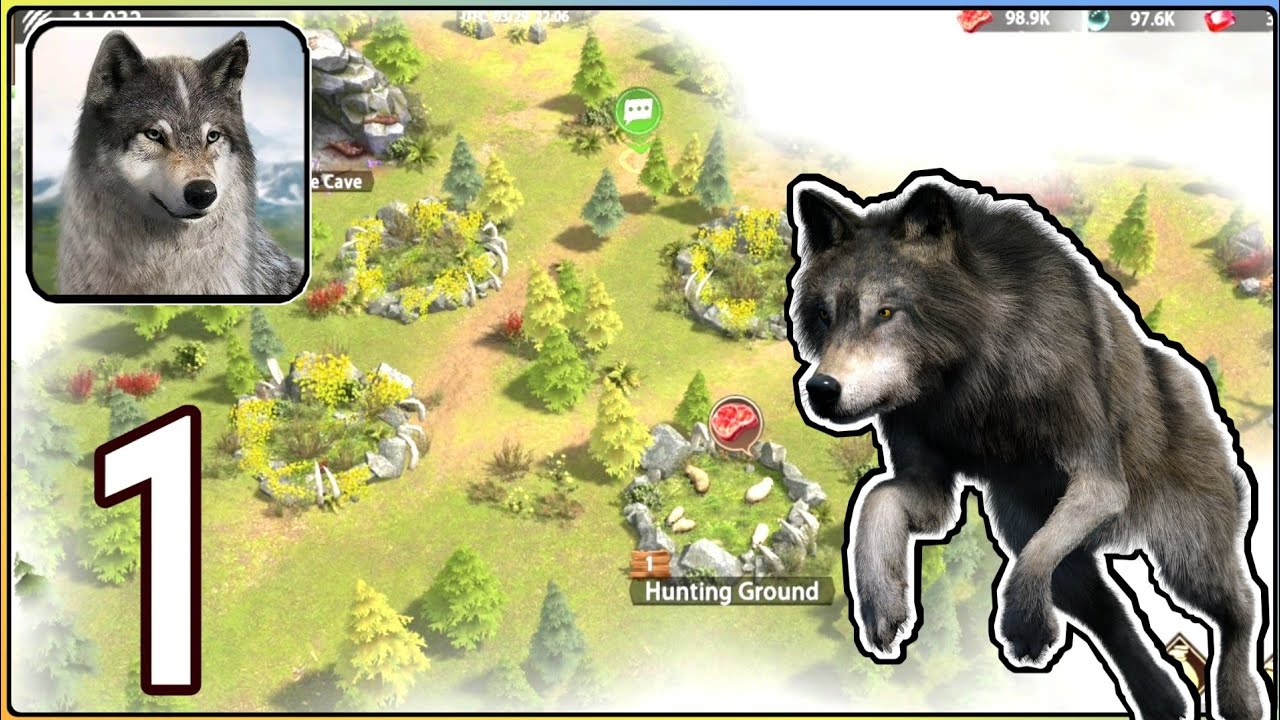 WOLF GAME: the wild kingdom - TUTORIAL chapter 1 Gameplay Walkthrough ...
