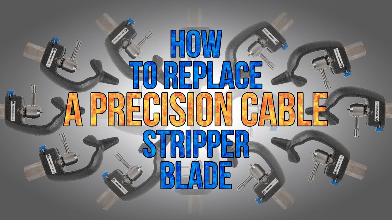 How To Replace a Precision Cable Stripper Blade (CST-25RB) - Jonard ...