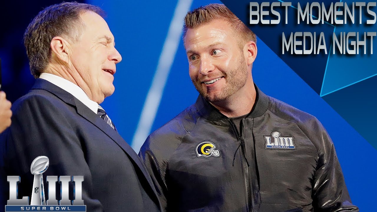Best Moments From Super Bowl LIII Media Night | NFL - YouTube