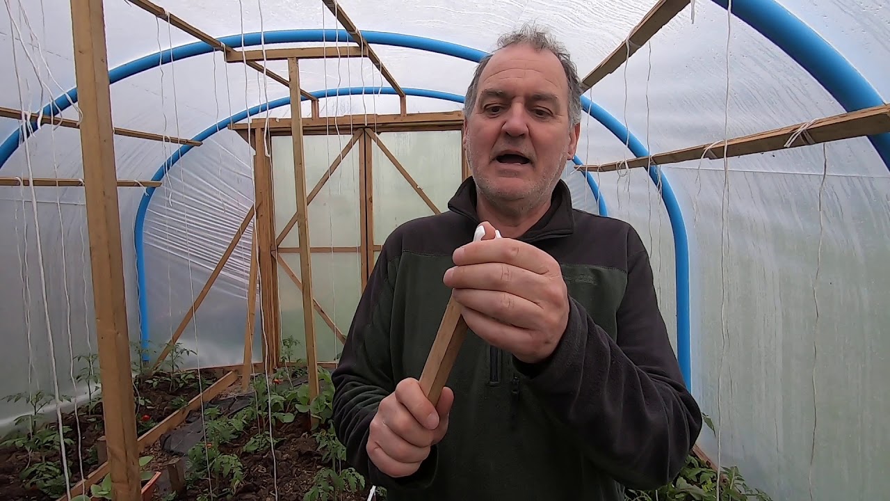 Polytunnel Irrigation Part 1: Using 15mm water pipe. - YouTube