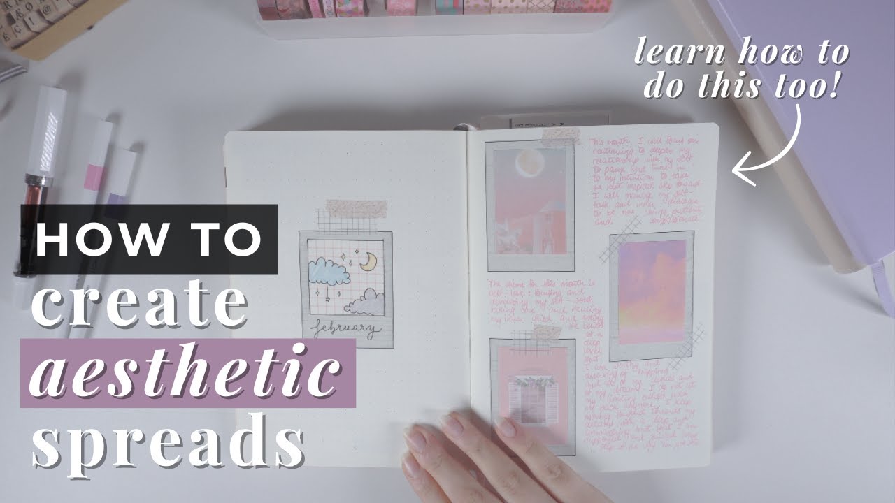 Aesthetic Journaling for Beginners ☼ 10 Cute Journal Ideas for ...