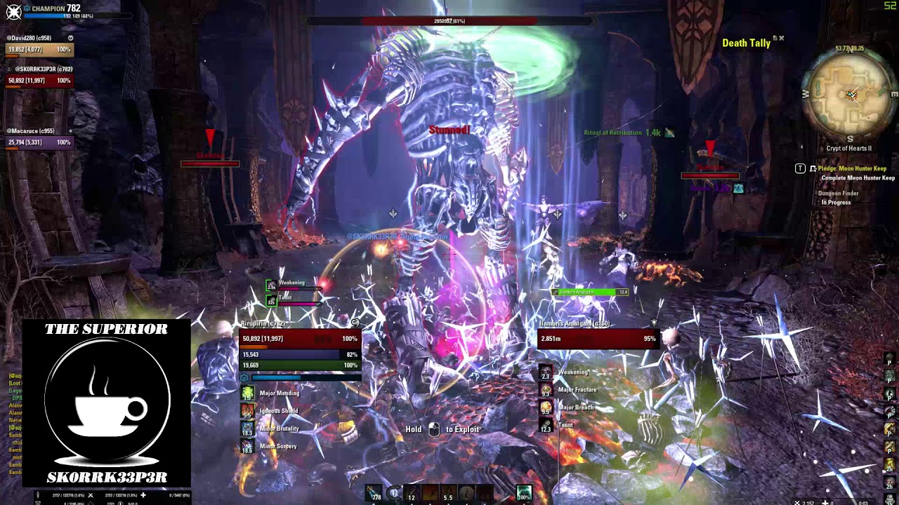 ESO: COMPLETING ALL DEATH CHALLENGES - YouTube