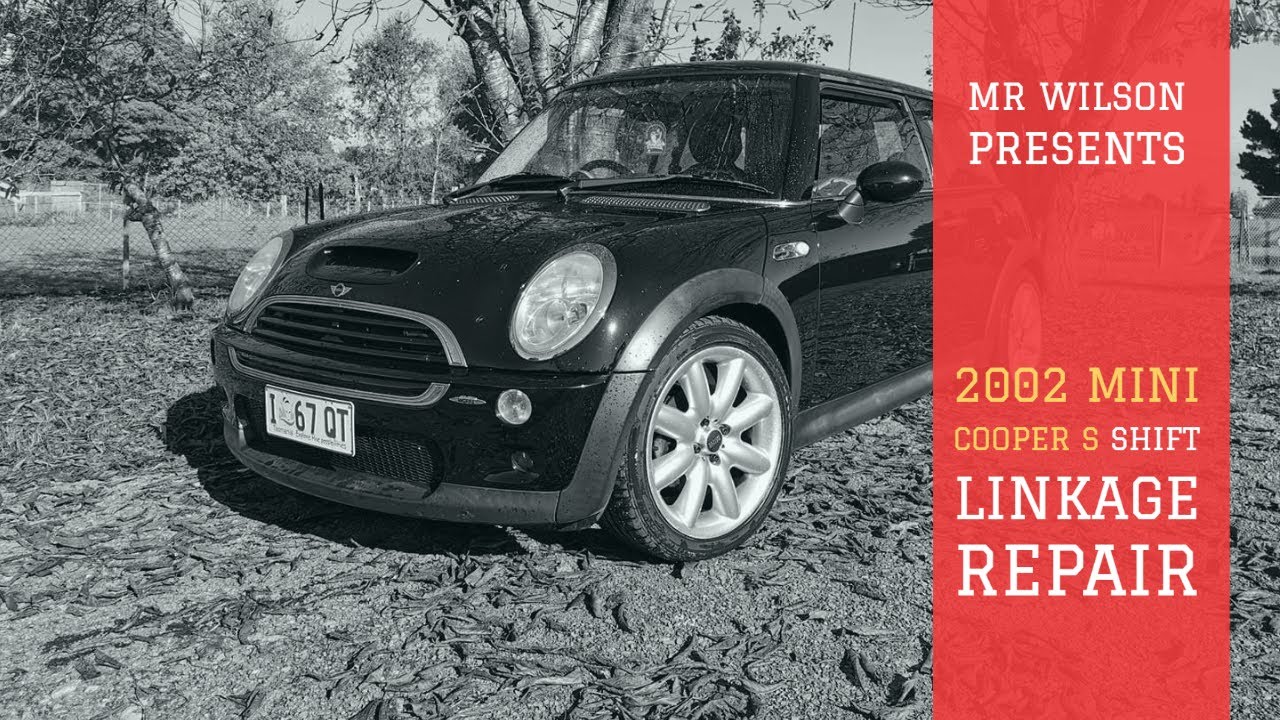 2002 Mini COOPER S shift linkage repair - YouTube