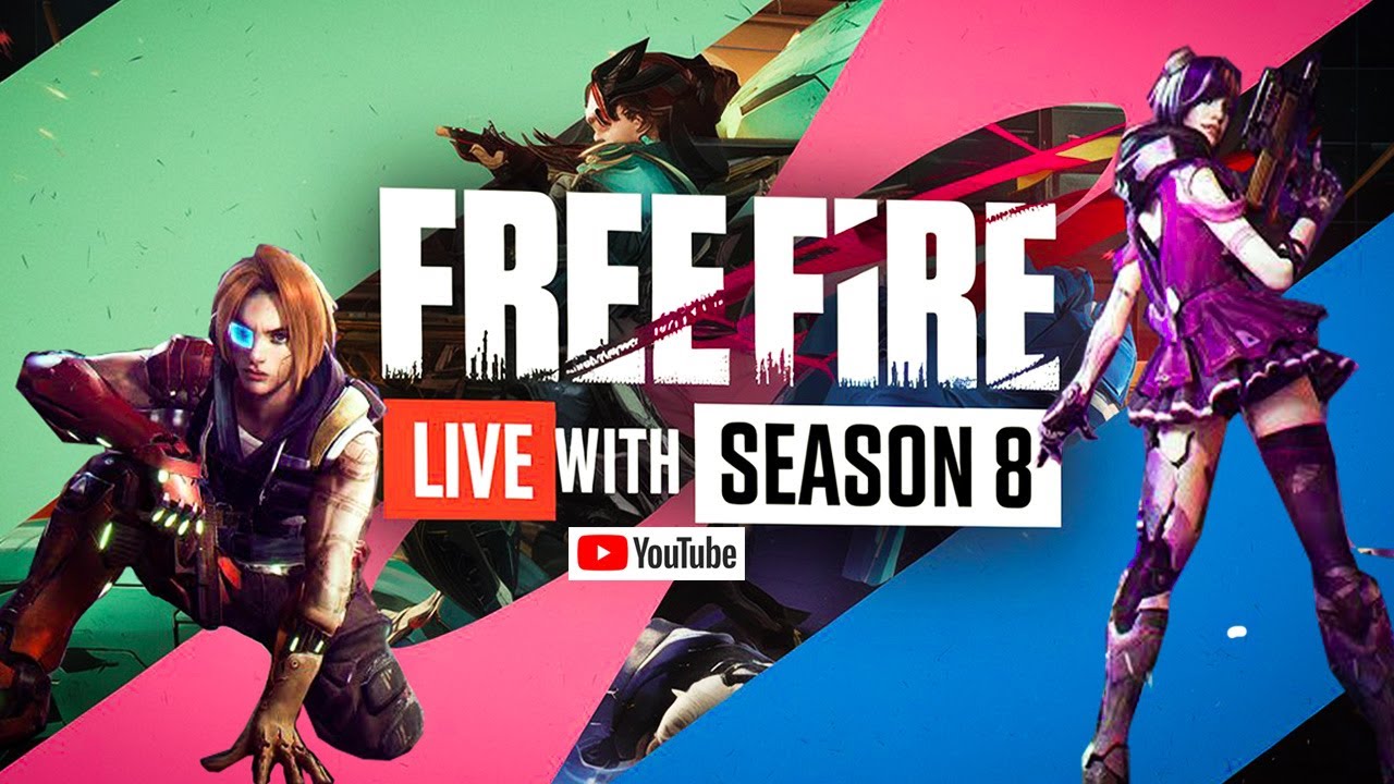 EPIC FREE FIRE🔥🔥 LIVE with season 8 here! | Season 8 FREE FIRE LIVE ...