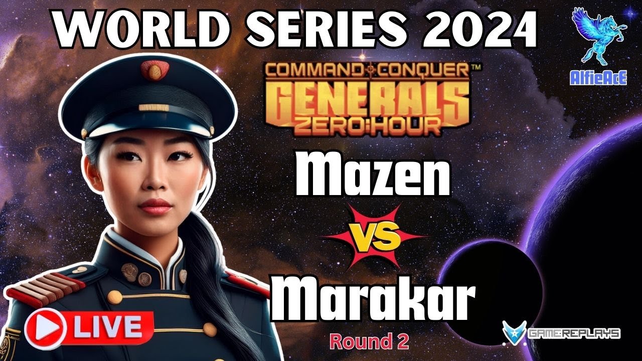 🔴 Live Command & Conquer, Zero Hour 2024 World Series Mazen v Marakar Rd 2 16.30 gmt - YouTube