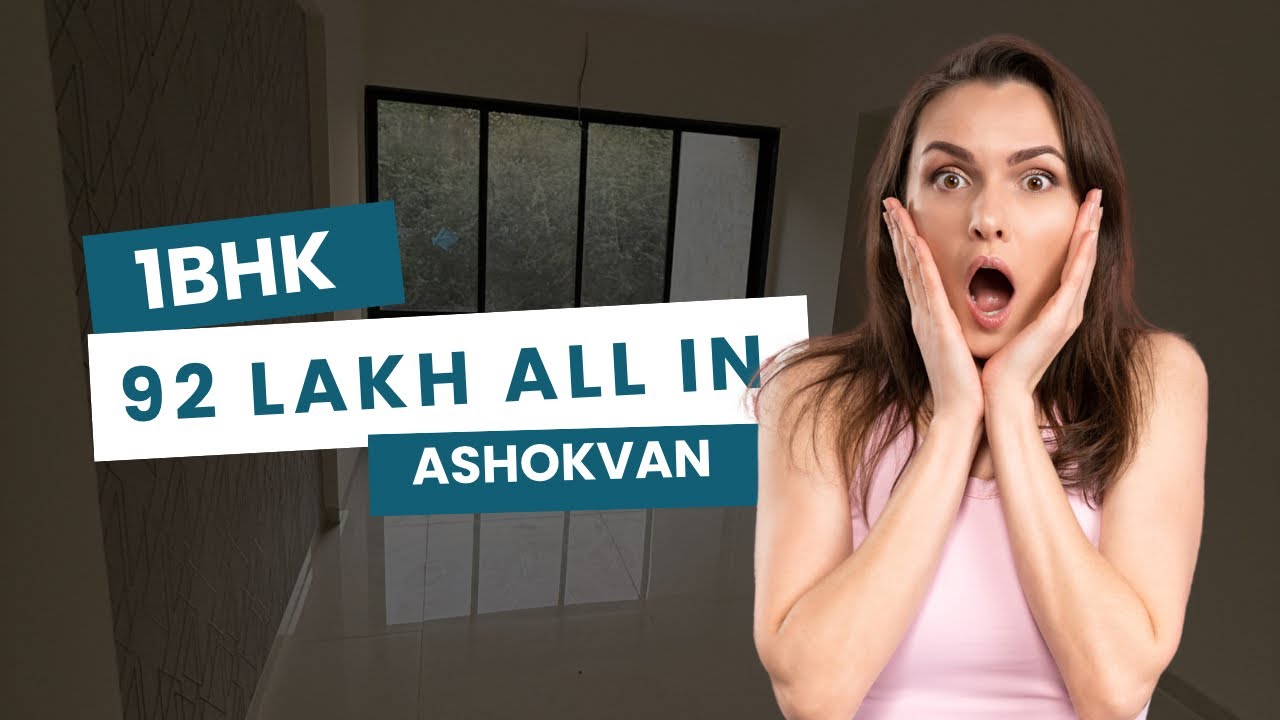 1Bhk 92 Lakh all inclusive 😱 | 430 Carpet | Ashokvan , Dahisar East ...