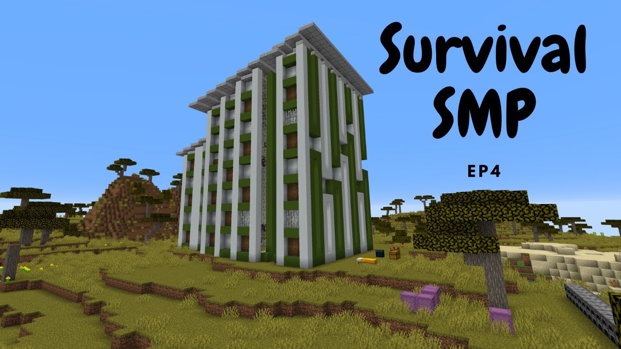 Time To build! - Survival SMP - Ep4 - YouTube