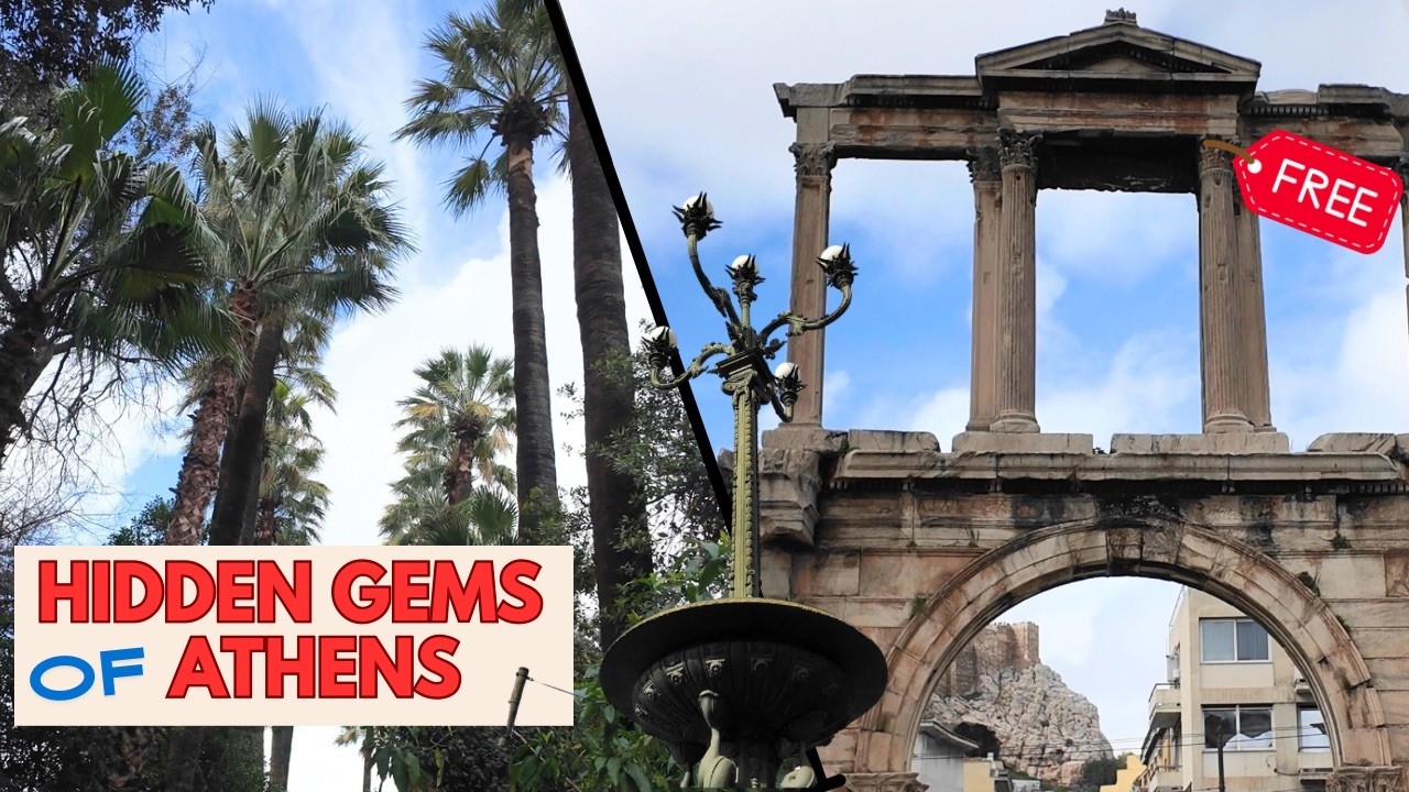 Exploring Athens’ Hidden Gems National Garden & Ancient Ruins Walk 🇬🇷 ...