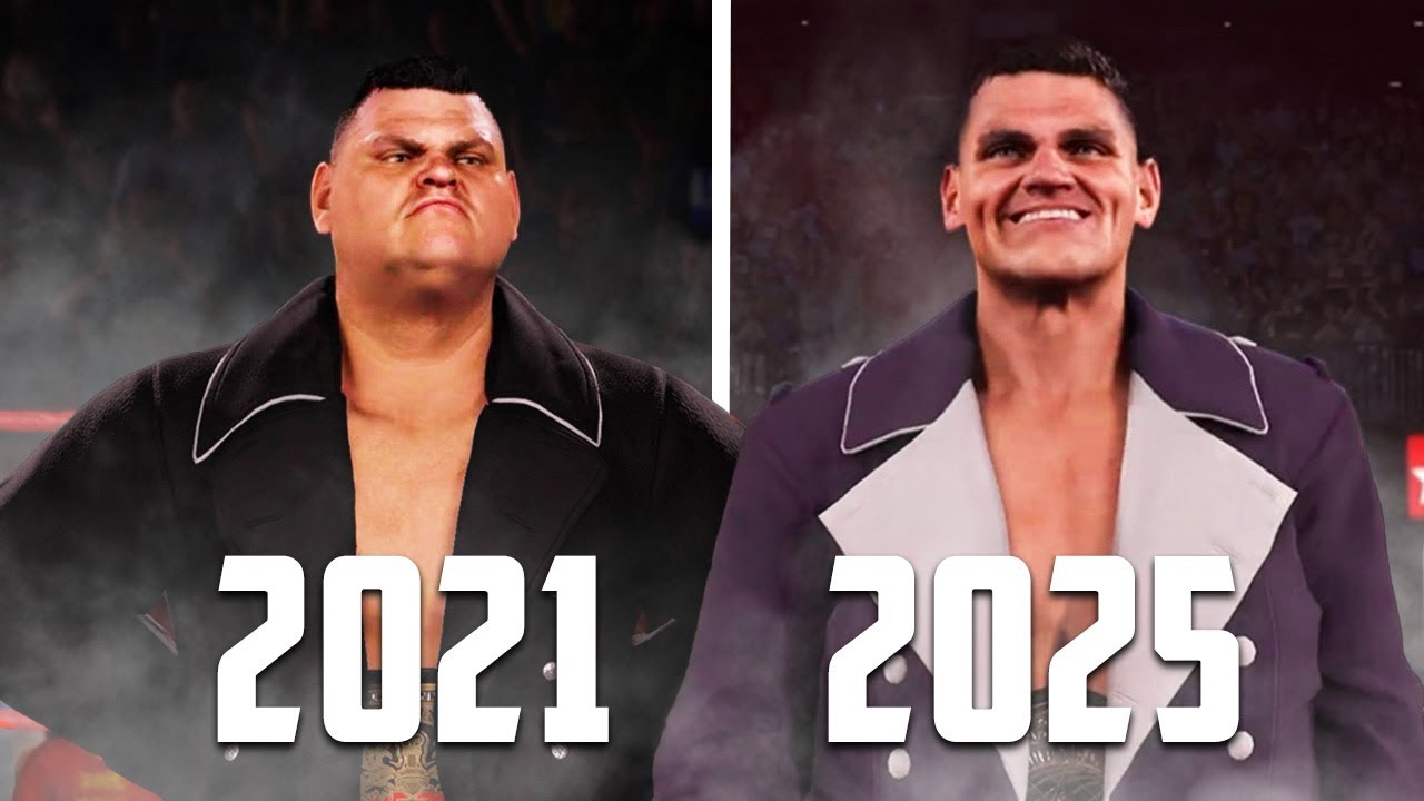 Gunther Evolution in WWE Games (WWE 2K25) - YouTube