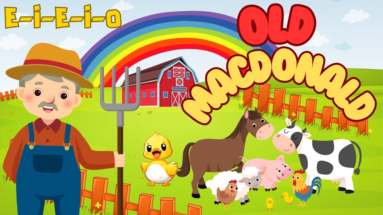 Old MacDonald Had a Farm | Classic Nursery Rhyme for Kids | #kids - YouTube