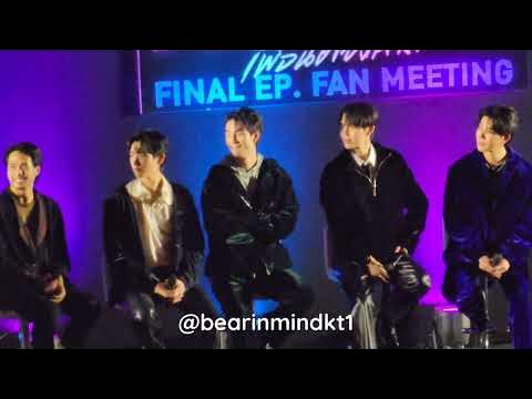 [Fancam] Only Friends Final EP Fanmeeting (5) talk (FirstKhaotung focus) [231028] - YouTube