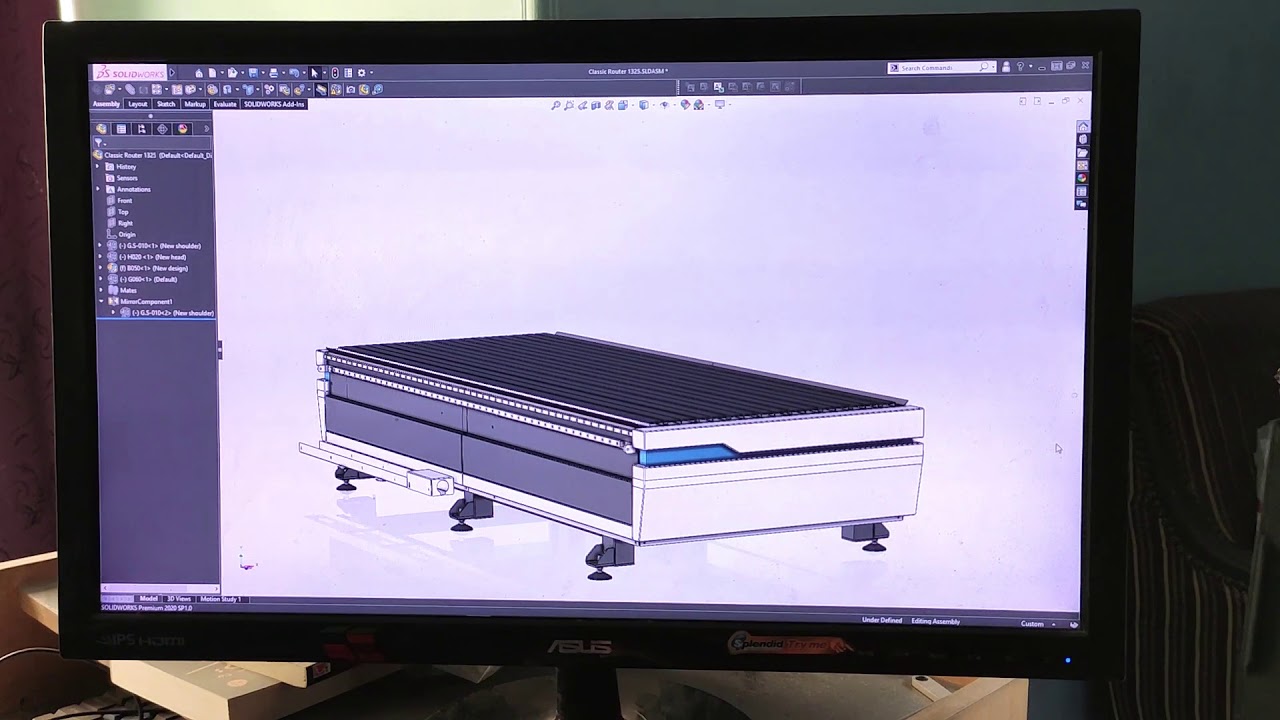 Simplex CNC router product design - YouTube