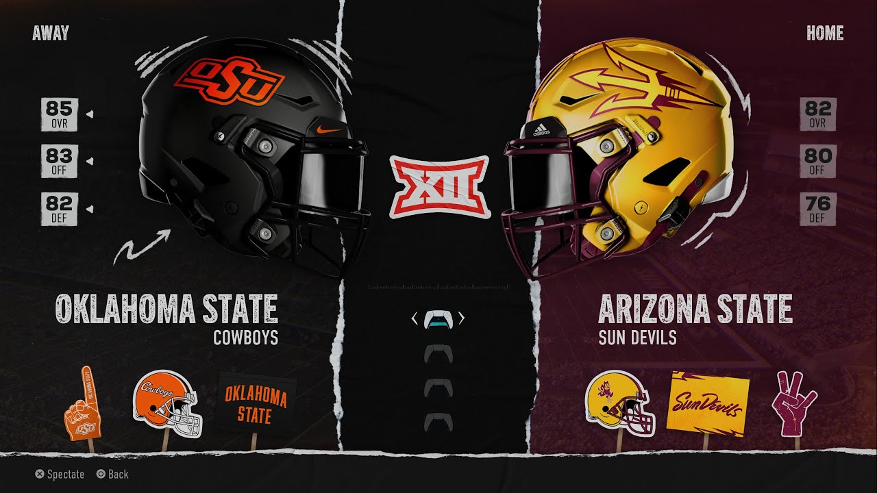 Oklahoma State at Arizona State - YouTube