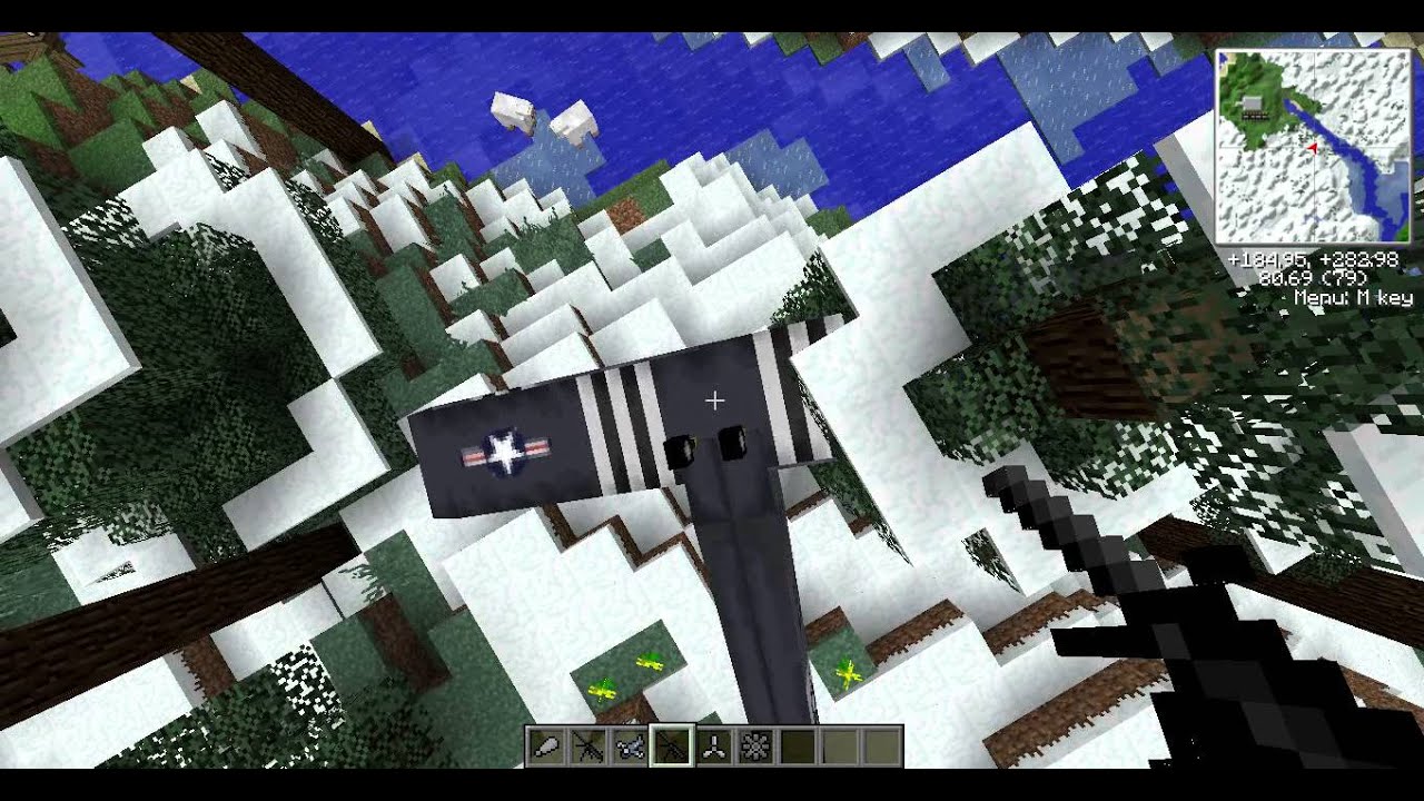 Minecraft Flans Mod Tanks/Planes/More! - YouTube