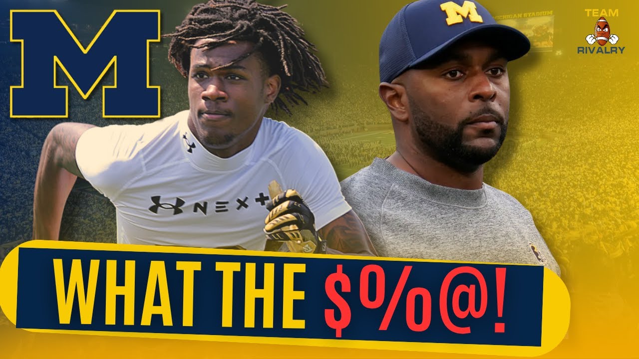 Michigan Fans SHOCKED after Major Recruiting Setback - YouTube