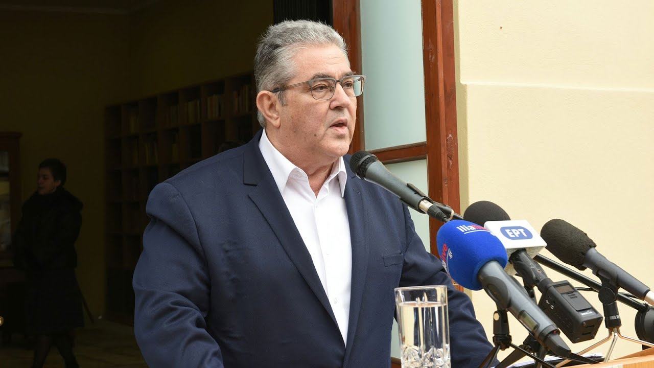 ΟΜΙΛΙΑ ΤΟΥ Δ. ΚΟΥΤΣΟΥΜΠΑ ΣΤΑ ΕΓΚΑΙΝΙΑ ΒΙΒΛΙΟΘΗΚΗΣ ΤΗΣ ΤΟ ΗΛΕΙΑΣ ΤΟΥ ΚΚΕ ...