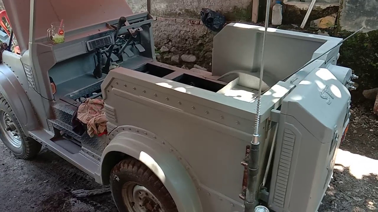 tossa roda 3 jadi mobil jeep - YouTube