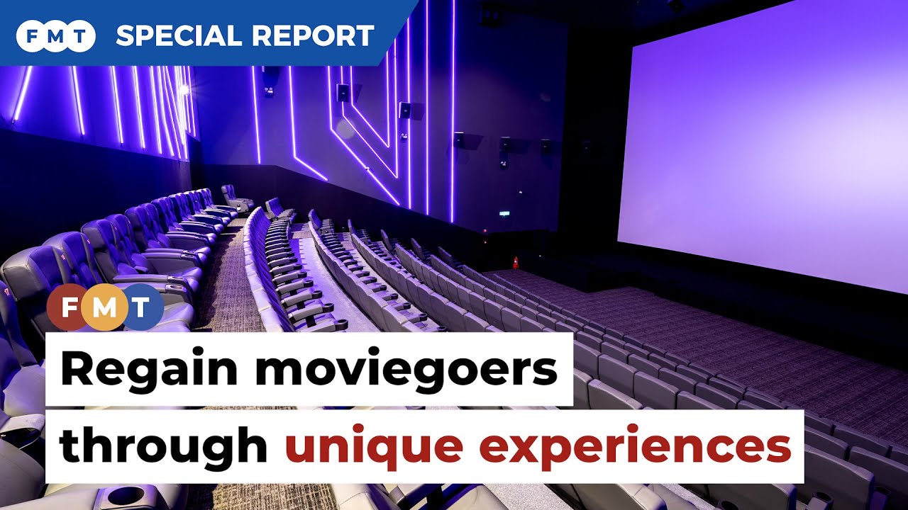 Cinemas told to provide unique experiences to win back moviegoers - YouTube