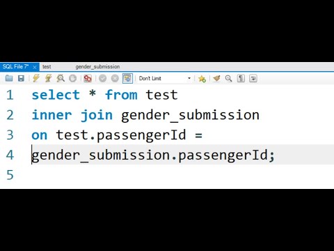Inner Join SQL | How to combine two columns using inner join - YouTube