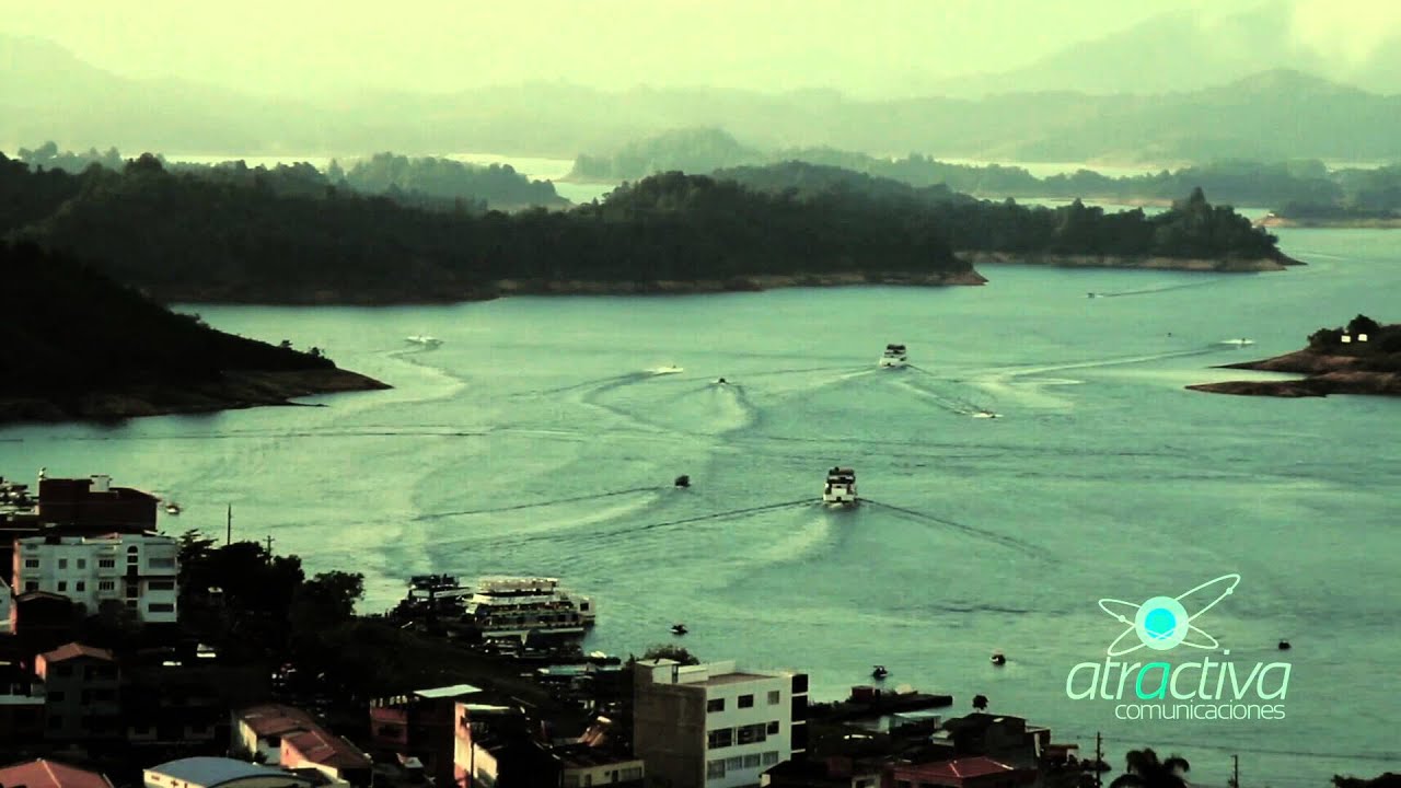 El embalse de Guatapé - YouTube