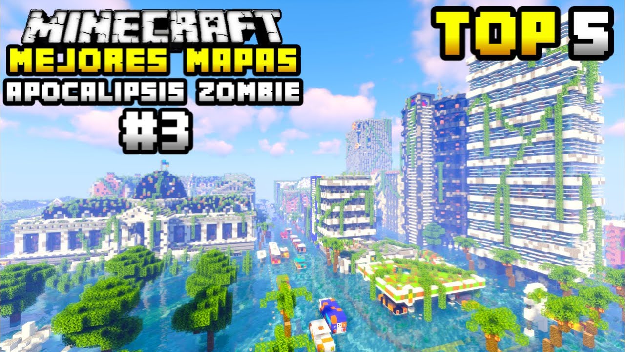 TOP 5 MAPAS DE APOCALIPSIS ZOMBIE (HALLOWEEN) MINECRAFT PE 1.21 - Mapas ...