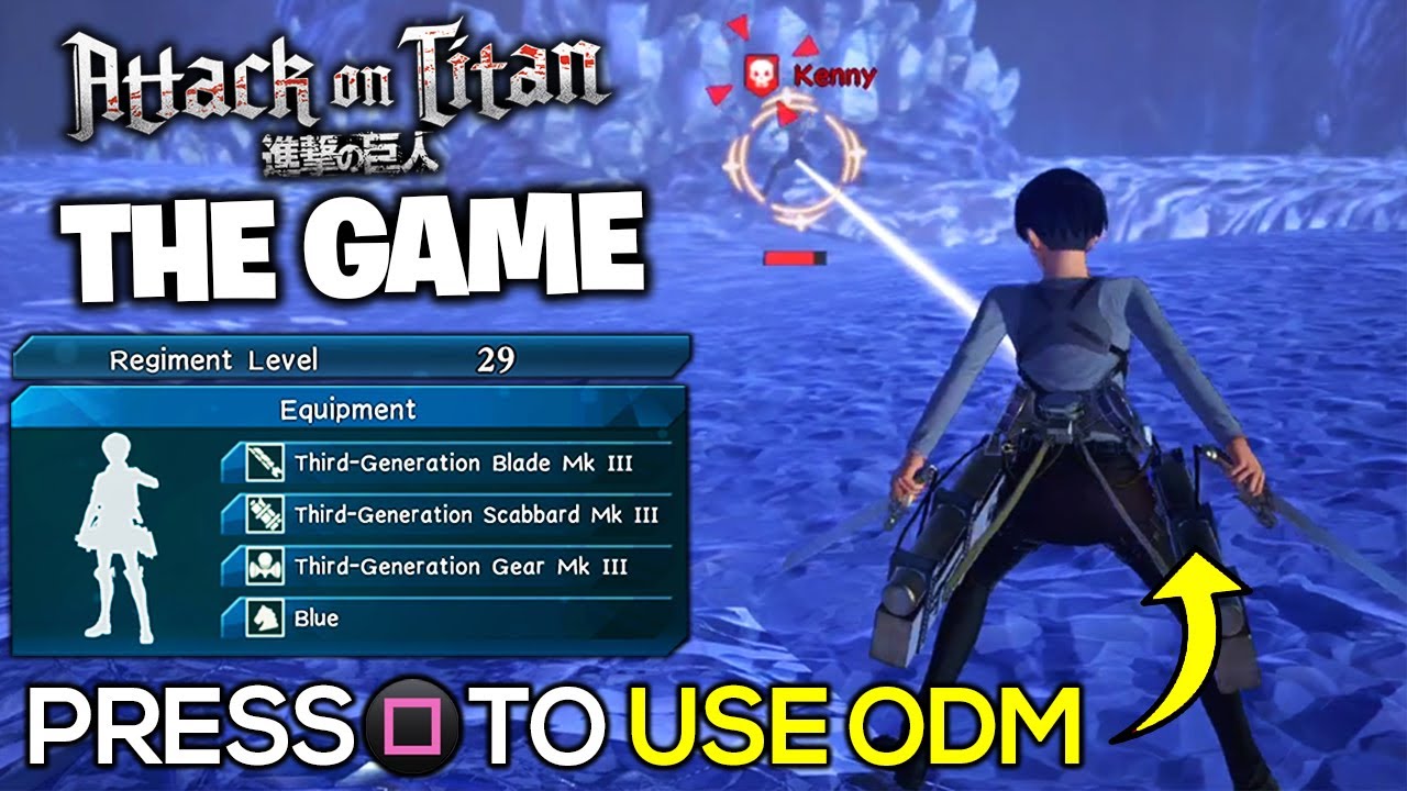 Fighting as LEVI in the ATTACK ON TITAN GAME! - YouTube