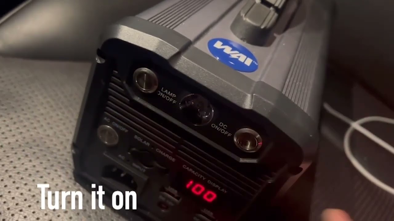 WAI Global UK - PPS-400 Portable Power Supply - Break Down - YouTube