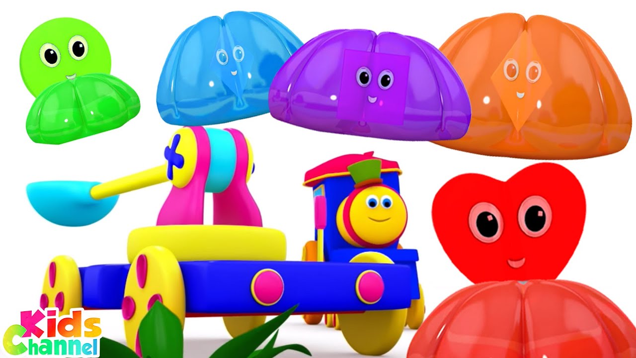 Learn Colors & Shapes with Bob Fun Series, Learning Videos for Kids by ...