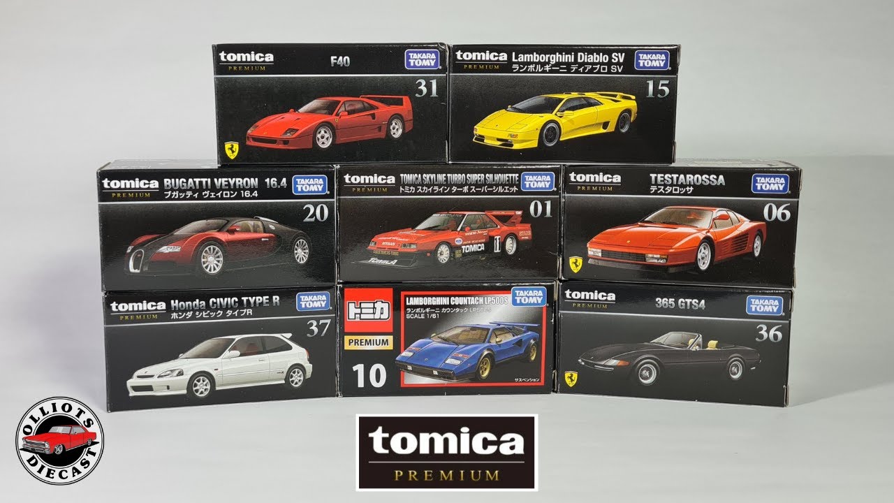 Unboxing Tomica Premium Cars - YouTube