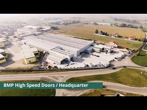 BMP High Speed Doors - HQ Facility - YouTube