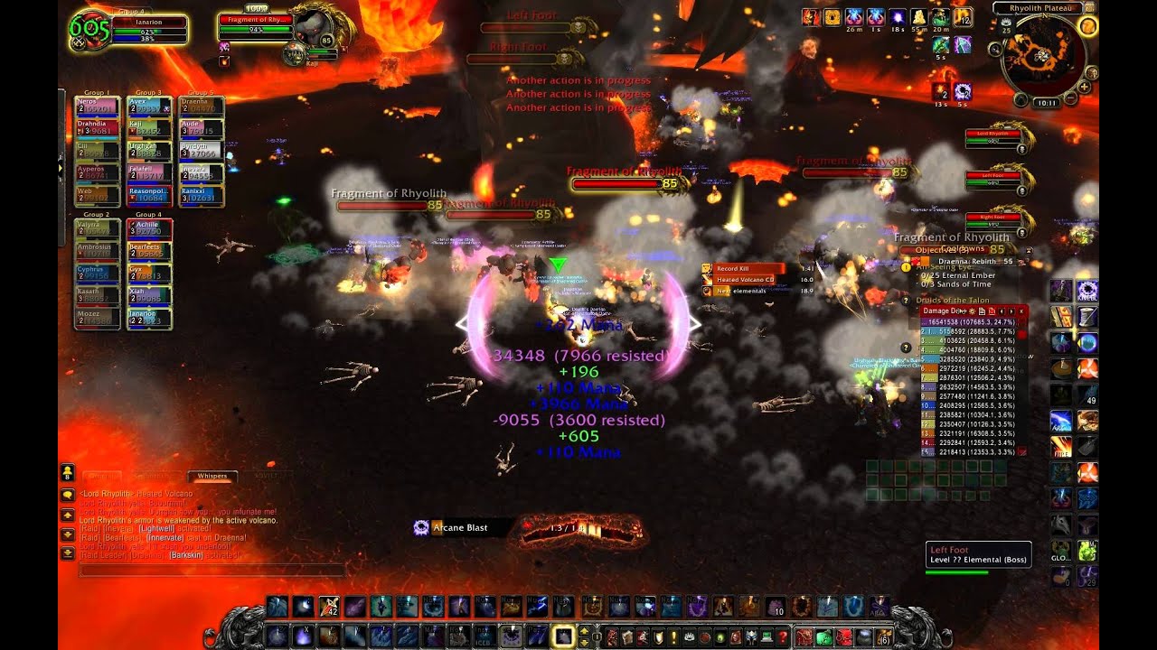 The Firelands 25-player: Lord Rhyolith Live Servers - YouTube