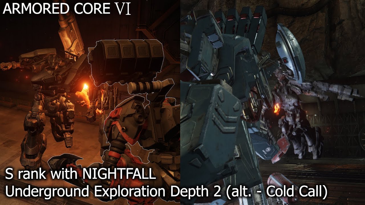 AC6: Underground Exploration Depth 2 [alt] - S rank with NIGHTFALL ...