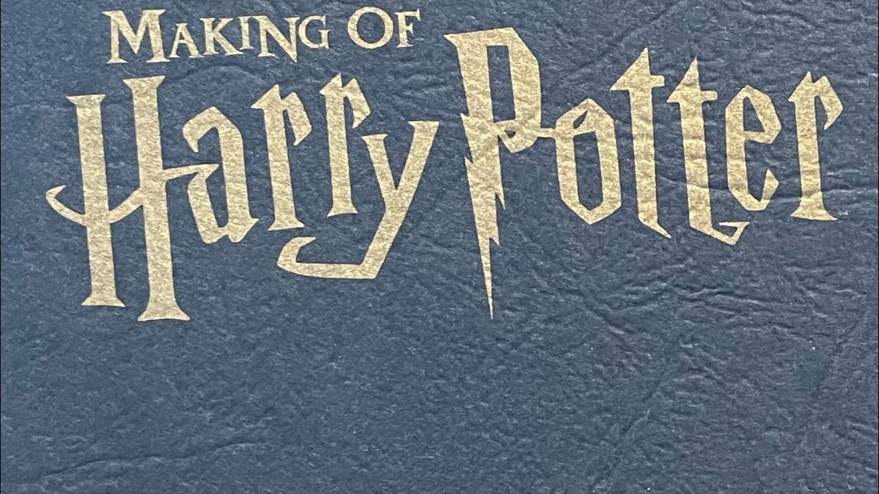 Filling The First Few Pages Of My Harry Potter Journal - YouTube