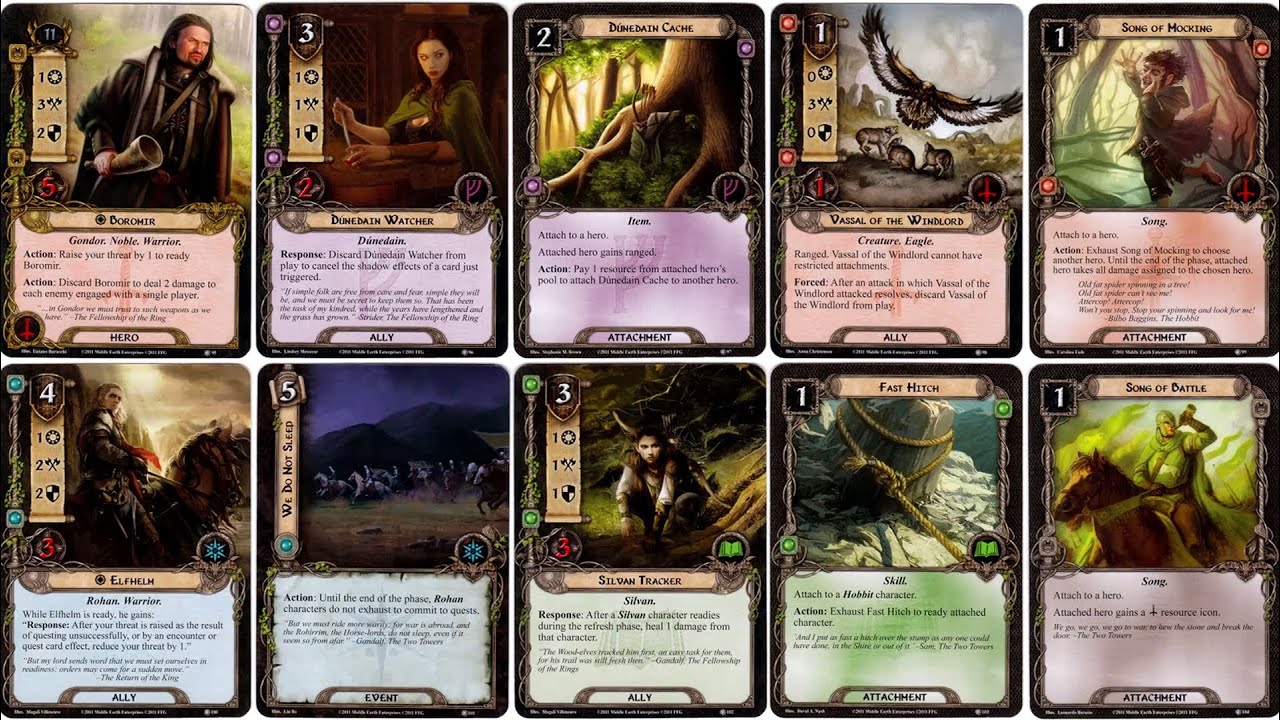 The Dead Marshes Player Card Review - LOTR LCG Progression Series Ep ...
