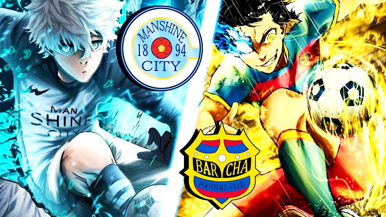BARCHA VS MANSHINE CITY - Blue Lock - YouTube