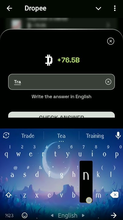 Dropee Question of the day || Deopee bot || telegram bot #telegrambots #telegram - YouTube