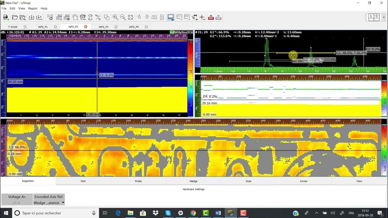 Sonatest Pro Tutorial - Composite C-Scan Stitching with UTmap - YouTube
