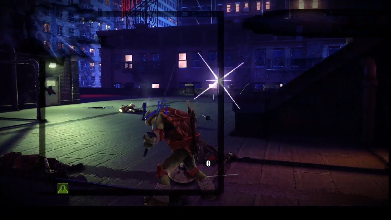 TMNT: OOTS - Rooftop Challenge Mode - No damage with Leonardo - YouTube