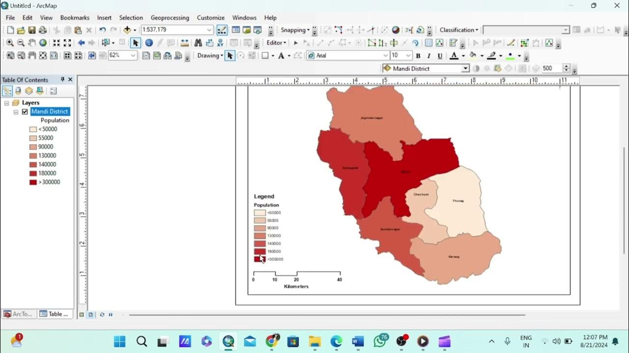 How to make a layout in ArcMap | full detail video | @CartoGraphix_GIS ...