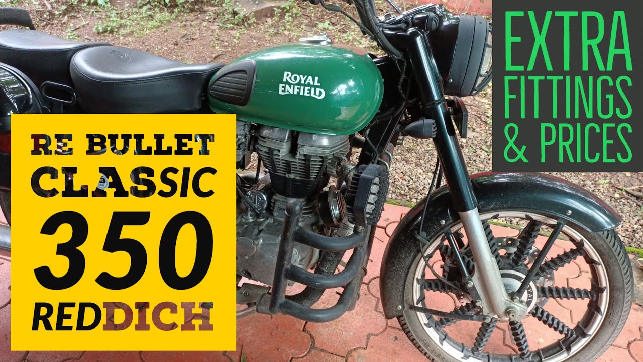 Royal Enfield Bullet Classic 350 Redditch Green - Best & Needed Extra ...
