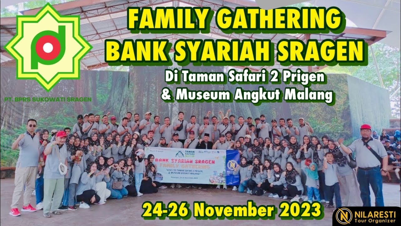 BANK SYARIAH SRAGEN PIKNIK KE TAMAN SAFARI PRIGEN & MUSEUM ANGKUT ...