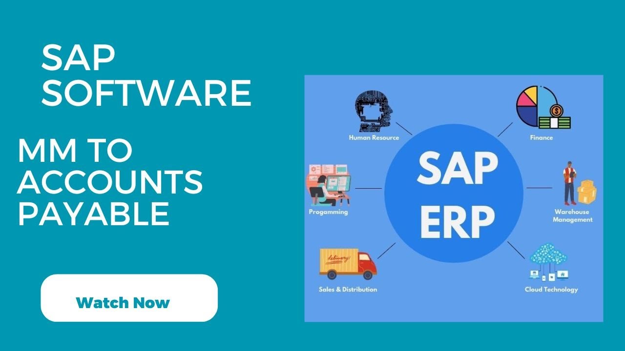 SAP Software training Materials Management (MM) to FICO accounts payable - YouTube