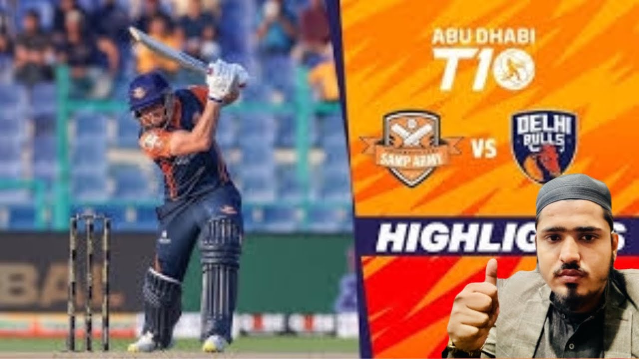 Samp Army vs Delhi Bulls match reaction video || t10 reaction video ...