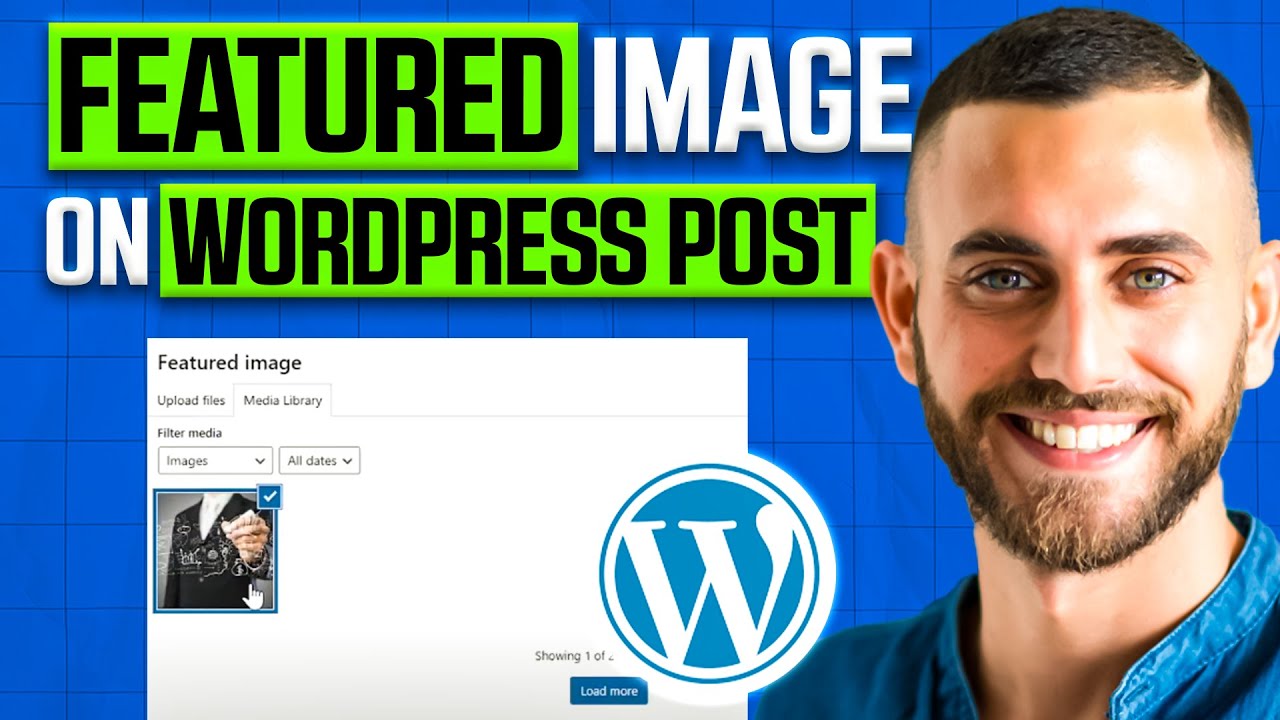 How to Add a Featured Image on WordPress Post (2024) | Easy Guide - YouTube