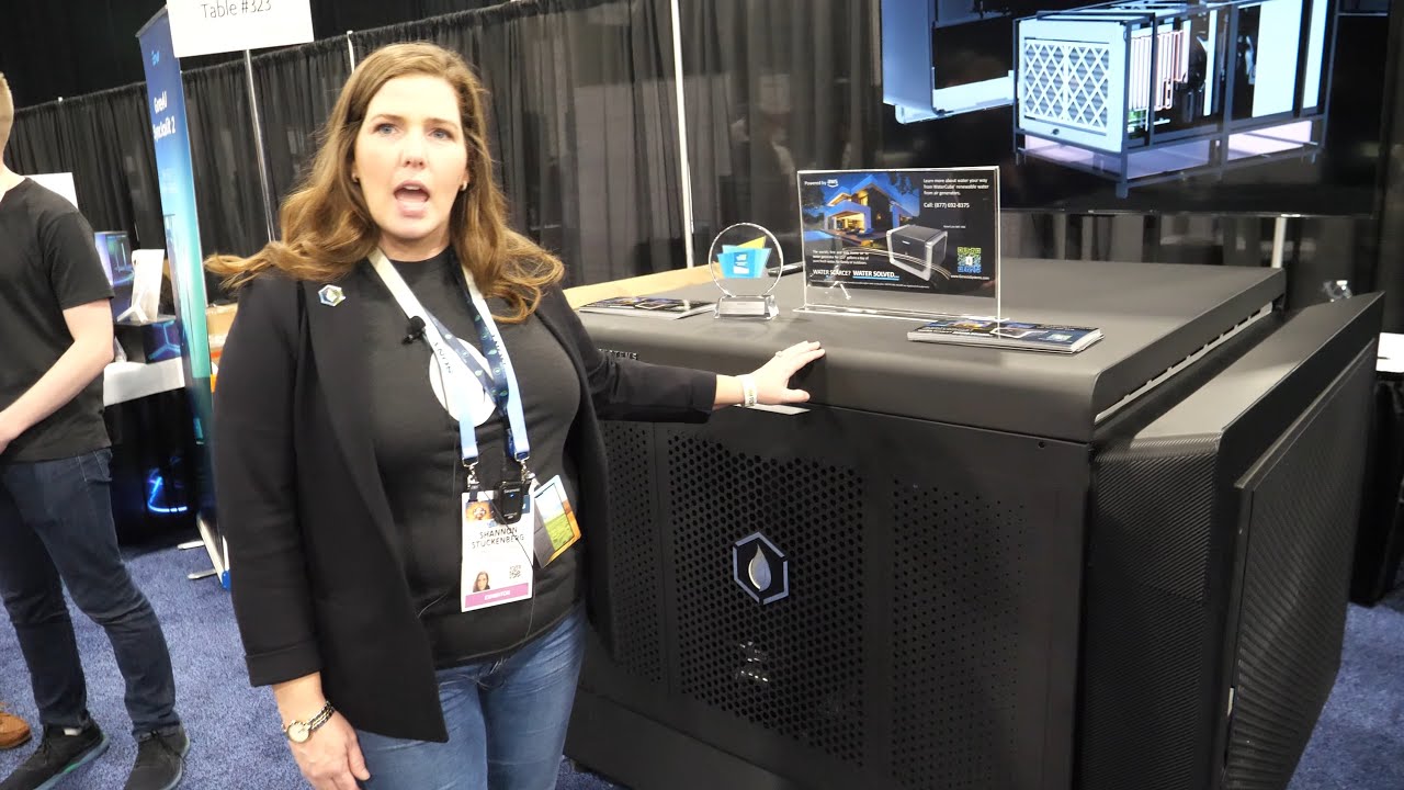 WaterCube Genesis Systems Water from Air - YouTube