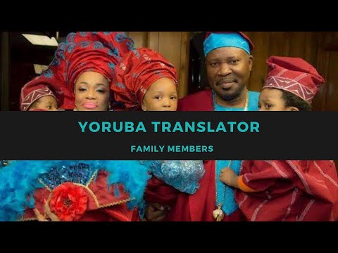 Yoruba lessons - Family members in Yoruba language learn from Yoruba ...